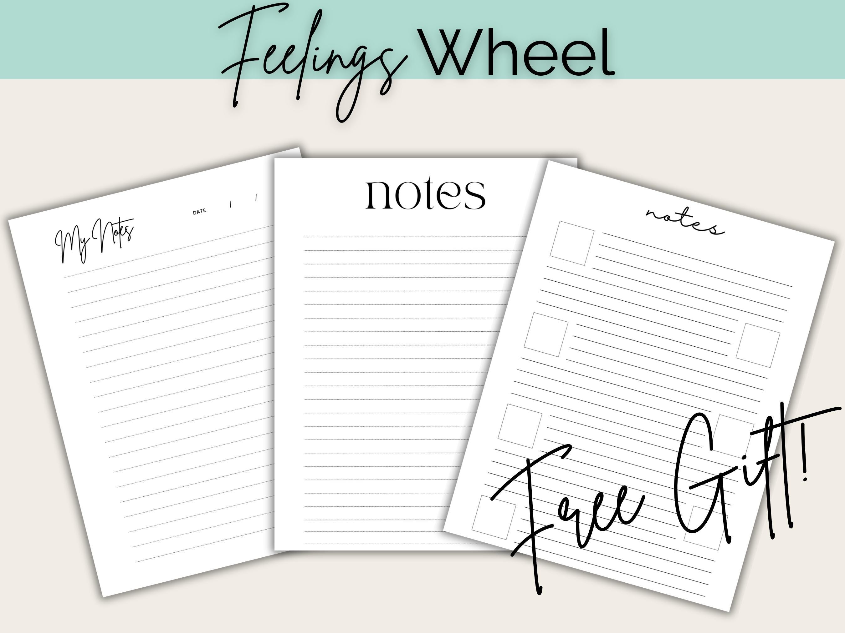 Wheel of Feelings | Feelings Wheel | Emotions Wheel | Wheel of Emotions ...