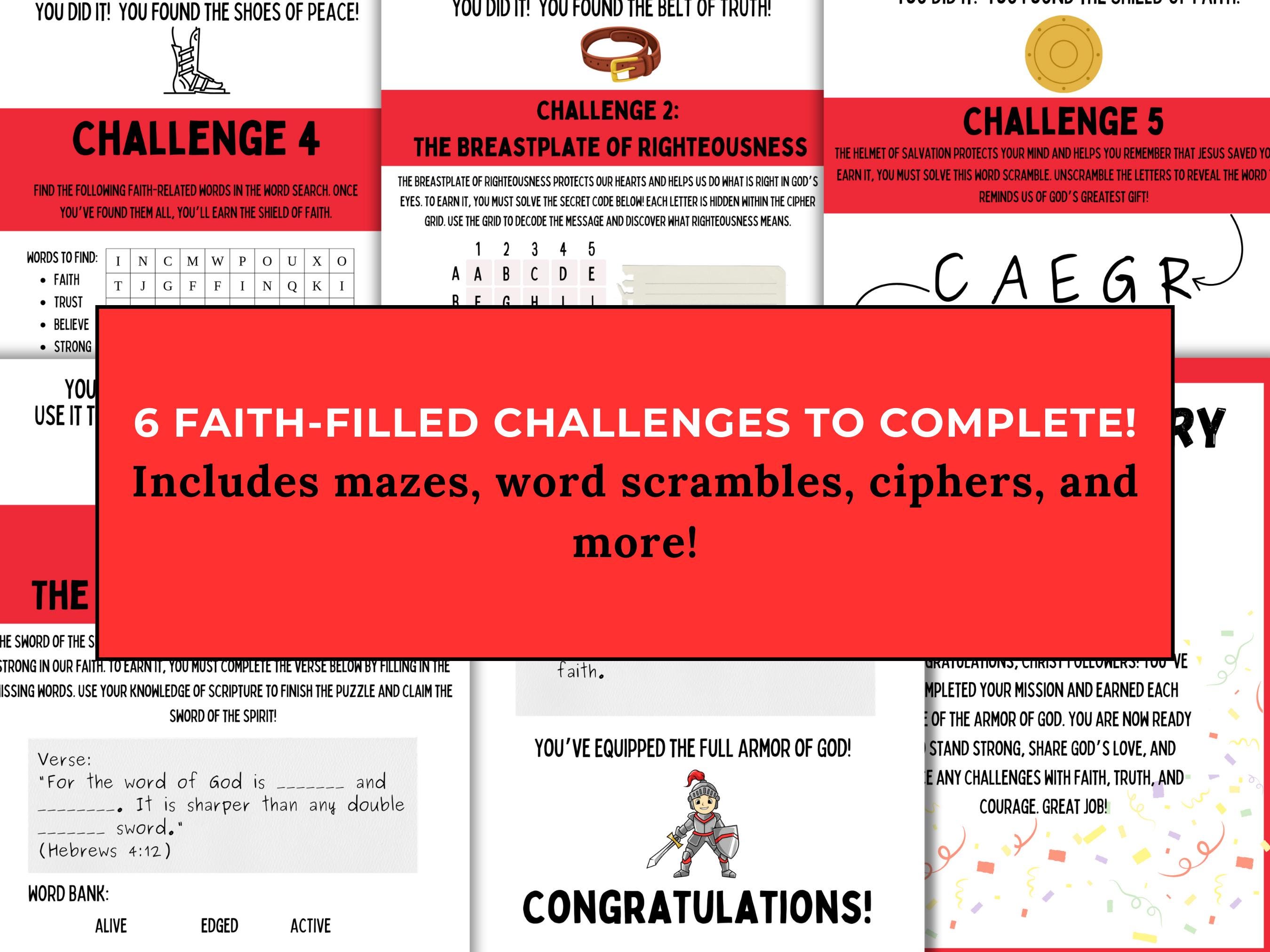 Christian Escape Room | Bible Escape Room for Kids | Christian Team ...