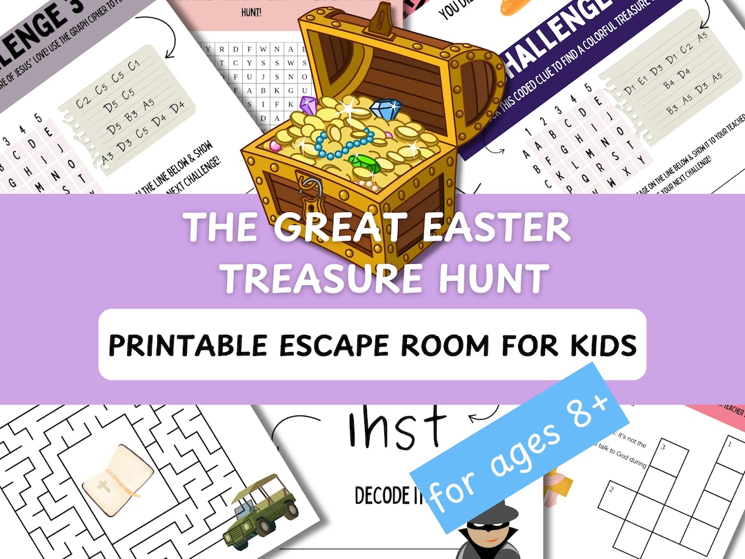 Easter Escape Room for Kids | Bible Escape Room for Kids | Christian ...
