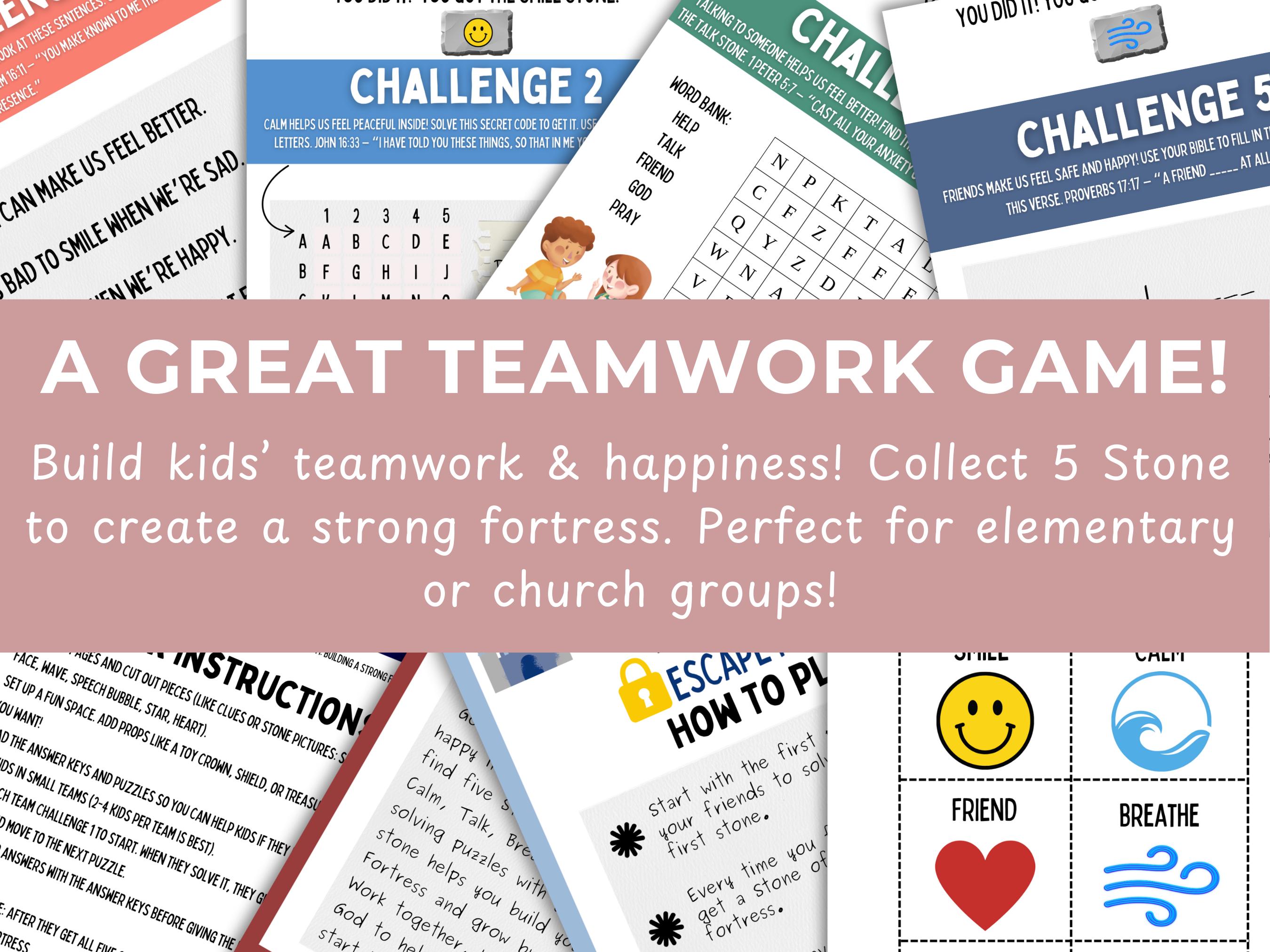 Mental Health Escape Room | Mindfulness Escape Room for Kids | Team ...