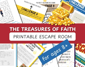Christian Escape Room | Bible Escape Room for Kids | Christian Team ...