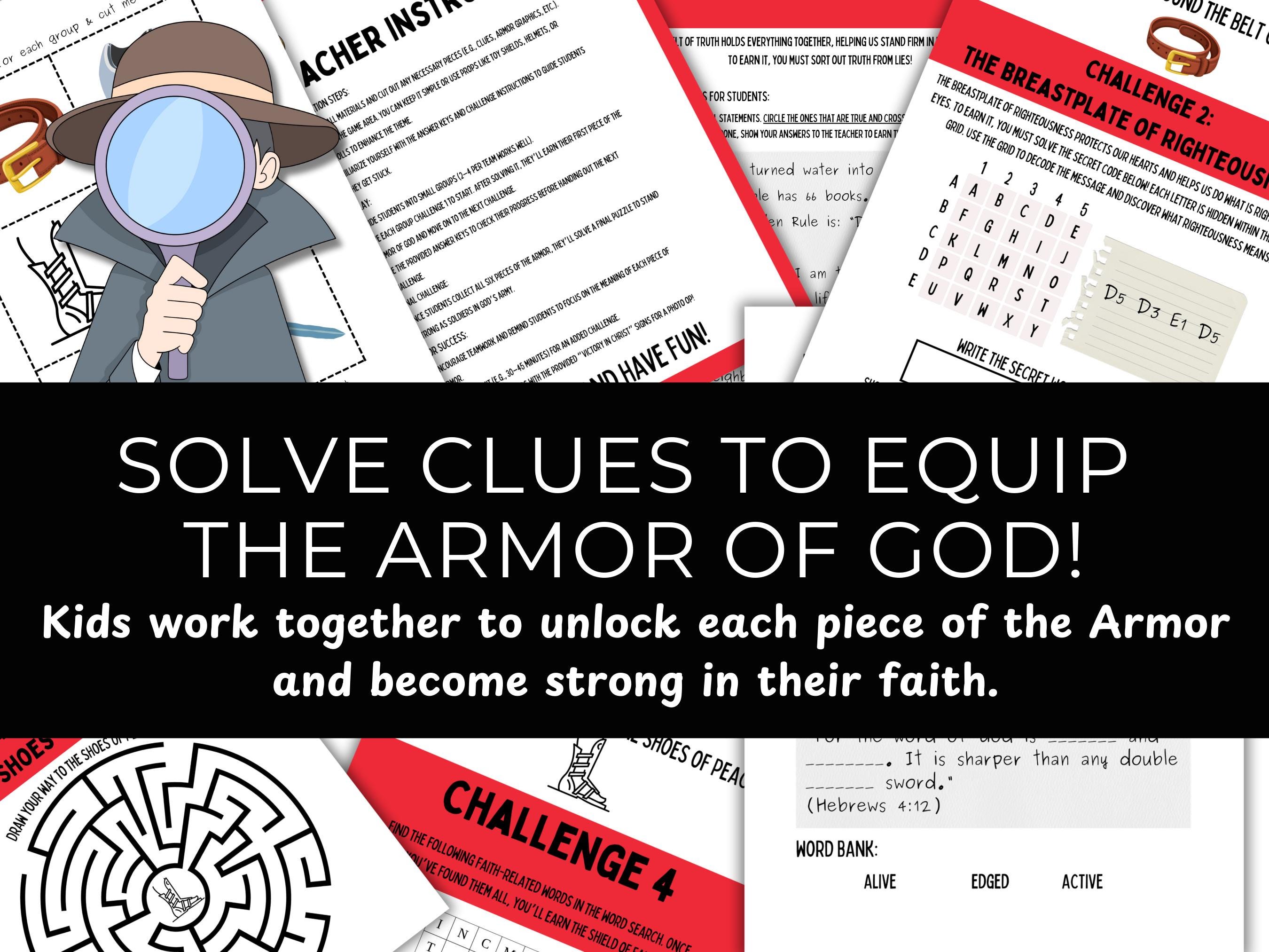 Christian Escape Room | Bible Escape Room for Kids | Christian Team ...