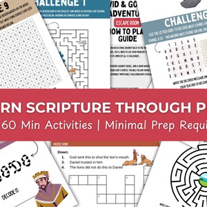 Christian Escape Room | Bible Escape Room for Kids | Christian Team ...