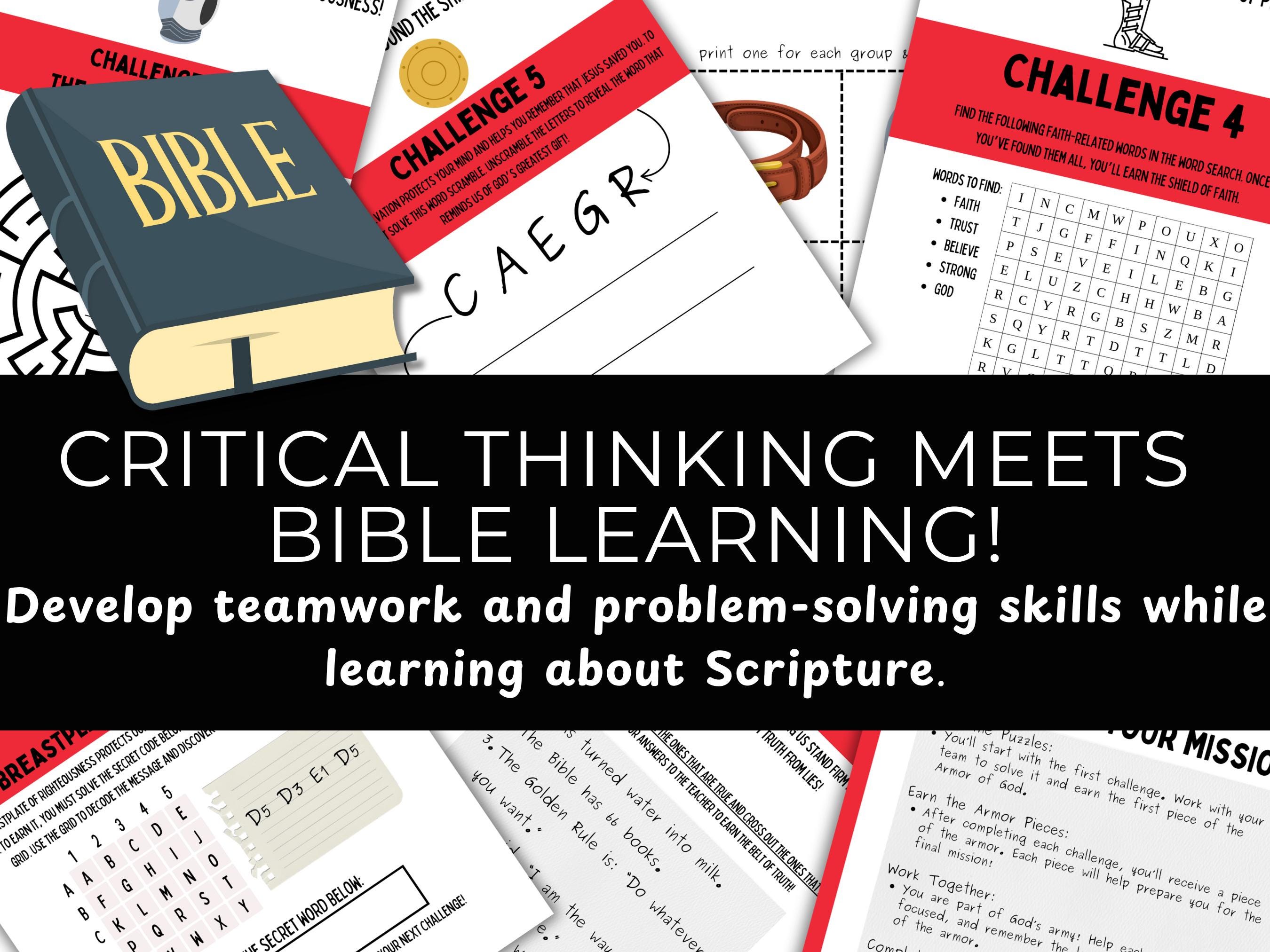 Christian Escape Room | Bible Escape Room for Kids | Christian Team ...