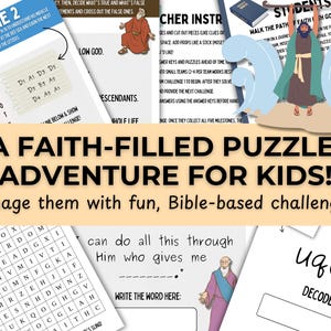 Christian Escape Room | Bible Escape Room for Kids | Christian Team ...