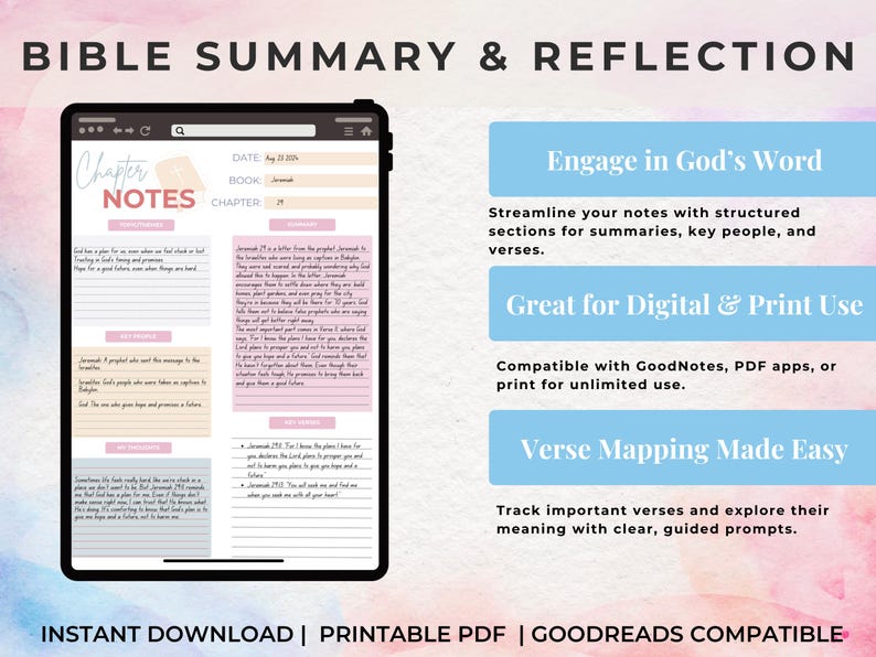 Verse Mapping | Bible Verse Mapping | Bible Study Guide | Bible Chapter Summary | Bible Study ...