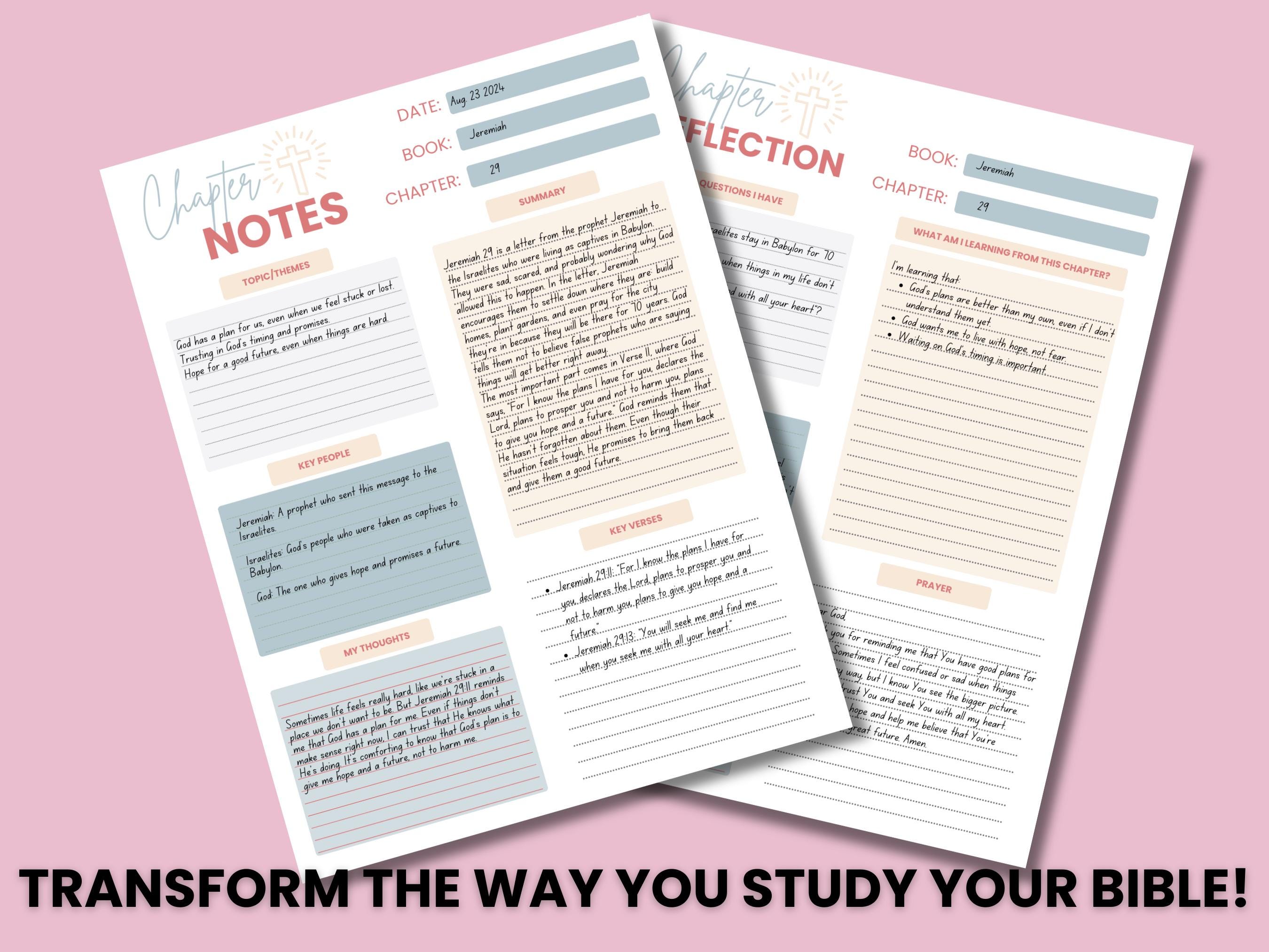 Bible Study Guide | Verse Mapping | Bible Study Printable | Bible Study ...
