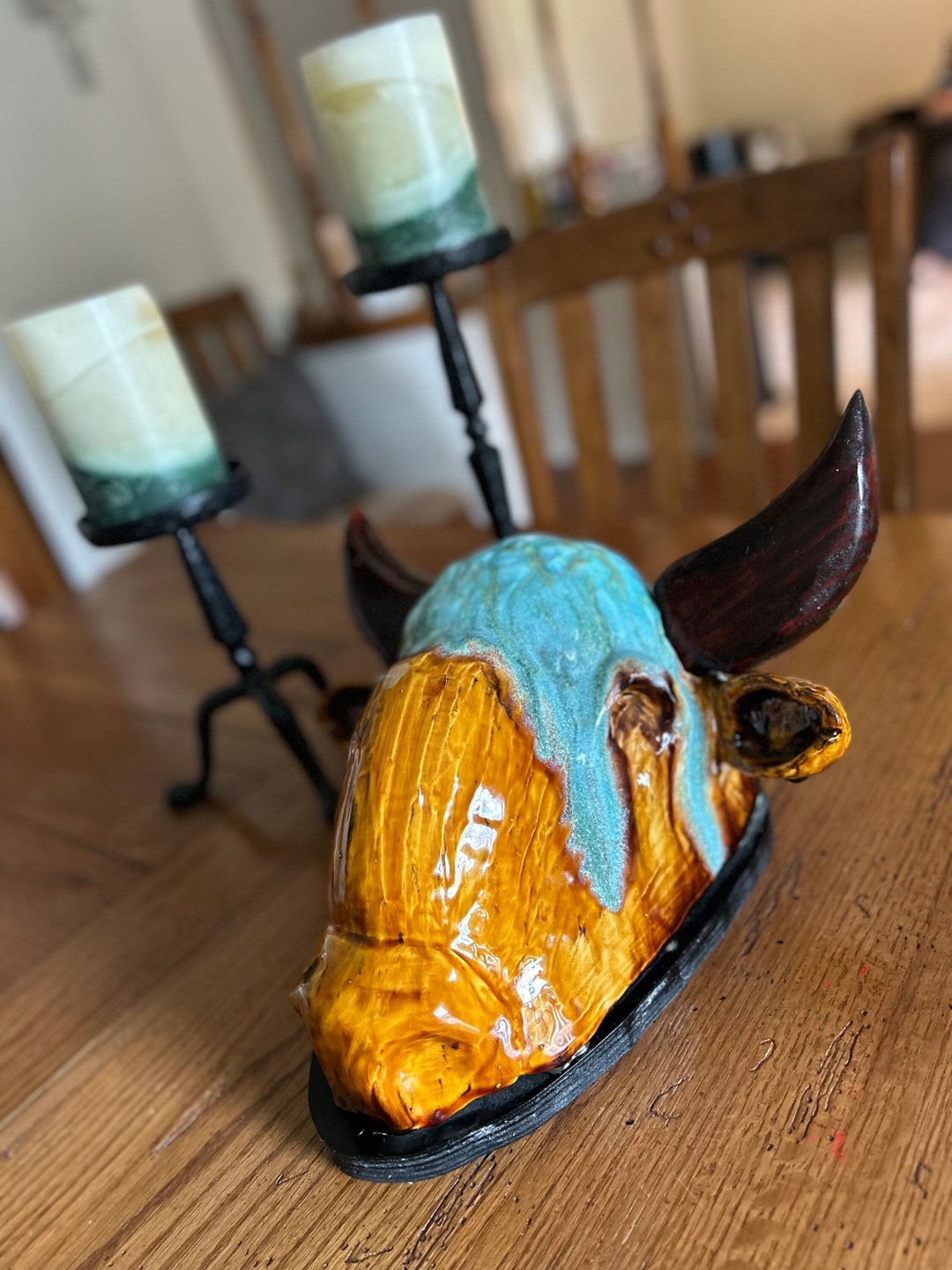 The Crying Bull - Etsy