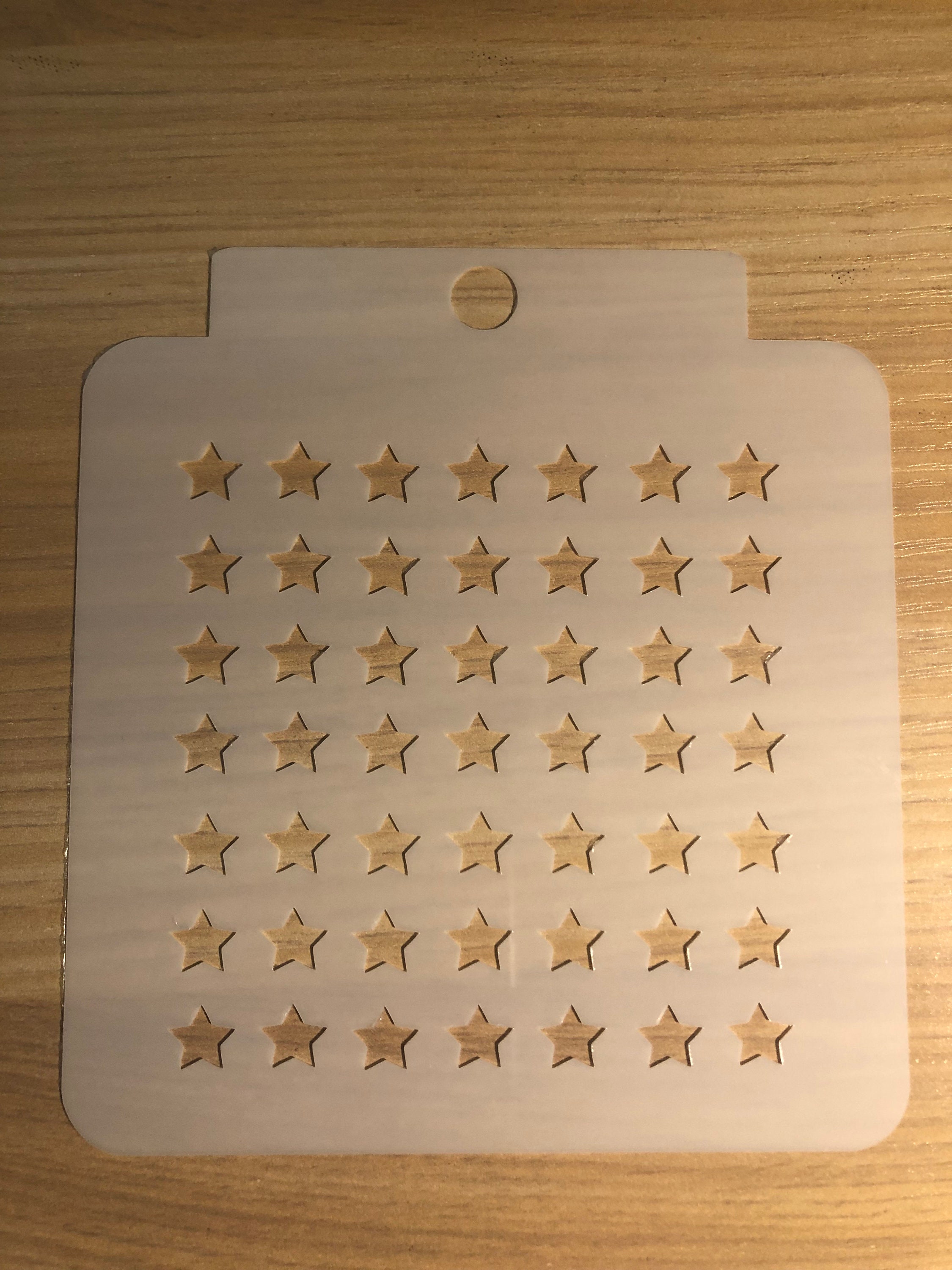 Sprinkle Stencil Mold Star - Etsy
