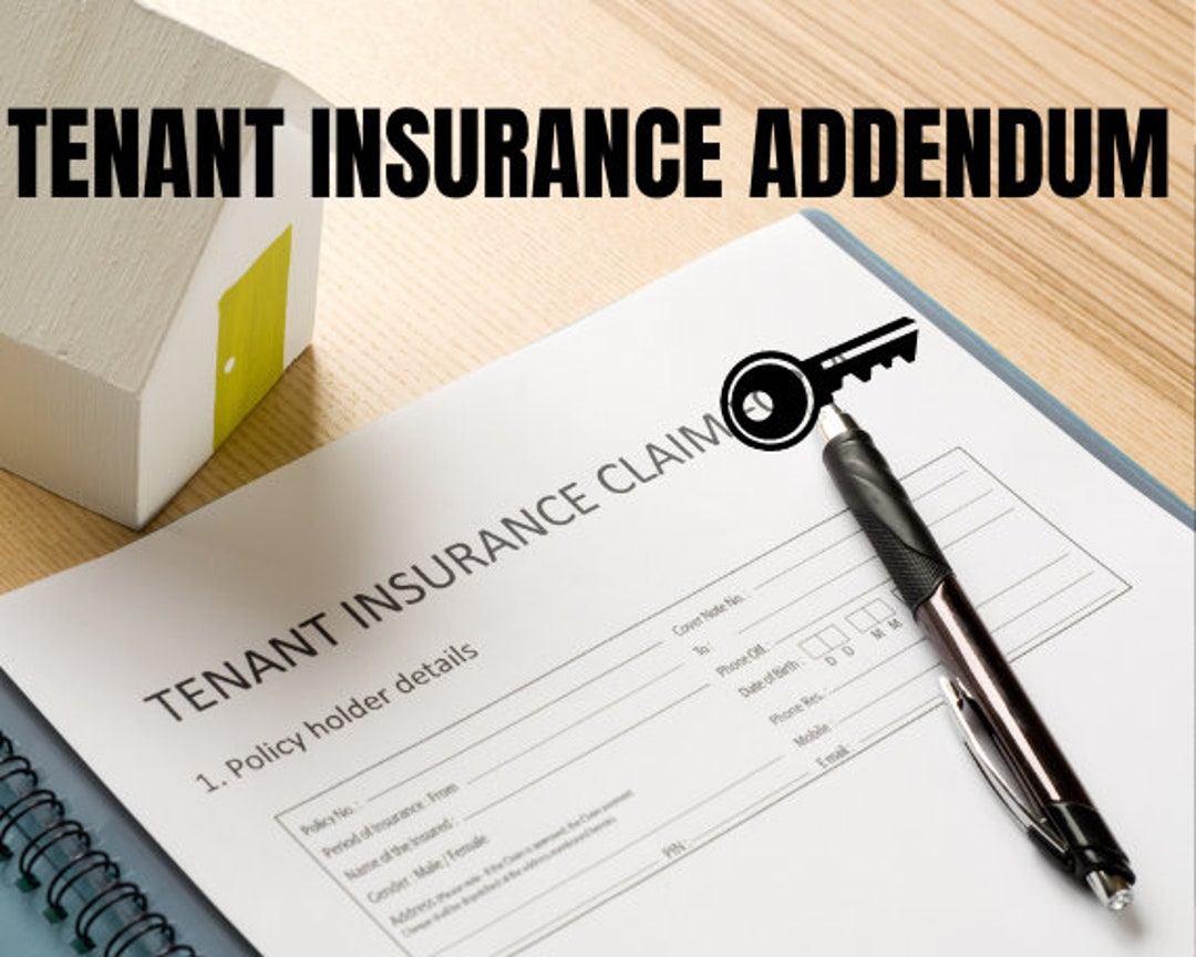 TENANT INSURANCE ADDENDUM Lease Agreement - Etsy