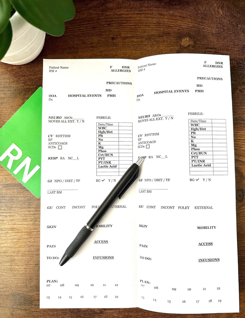 Day Shift Med Surg/tele Brain - Etsy