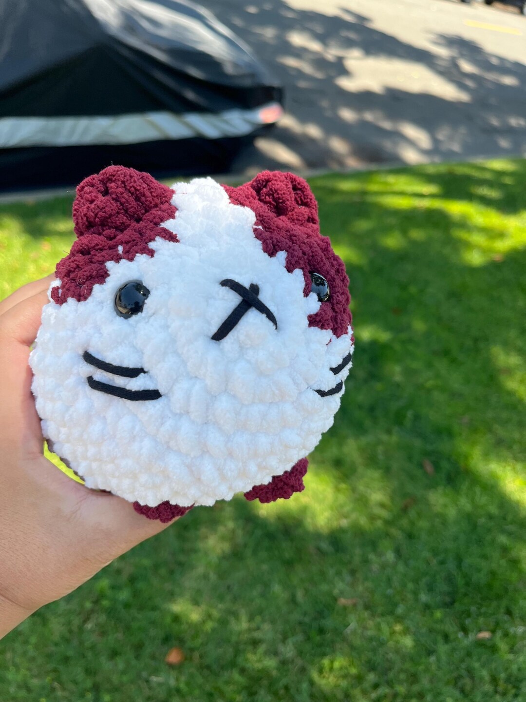 Crochet Calico Loaf Cat Plushie - Etsy