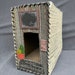 Cat Rowhouse, Rowhome, Row House, Cat House, Handmade With Carpet and ...