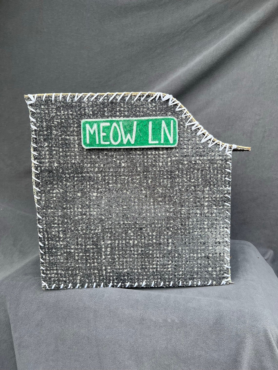 Cat House : Cat Rowhouse, Rowhome, Row House, Cat House, Handmade With ...