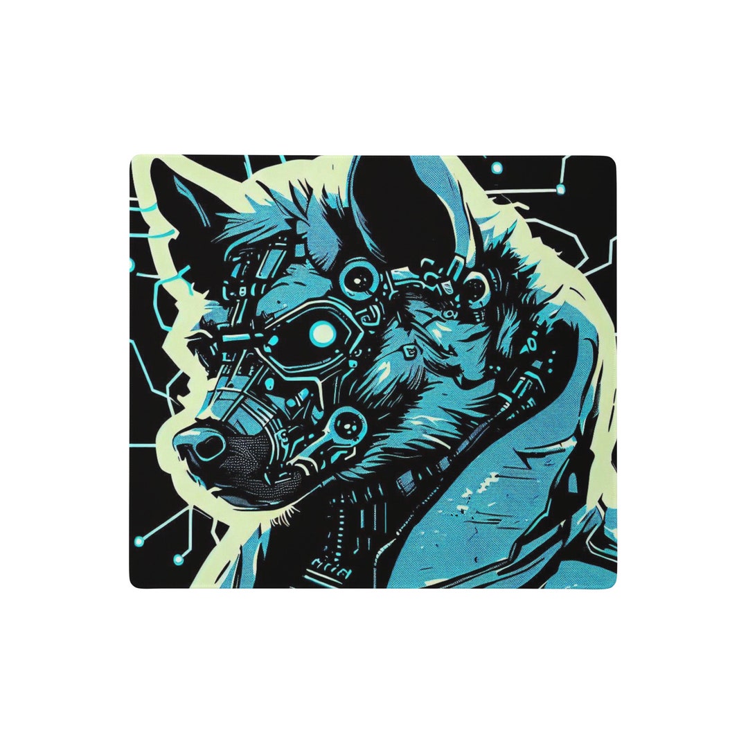 Cyber Hyena Gaming Mouse Pad - Etsy