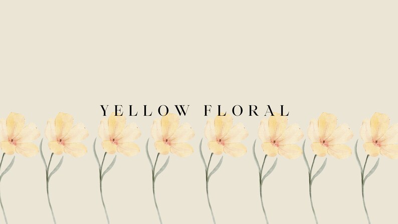 Neutral Flowers Desktop Wallpaper Modern Aesthetic Laptop Background ...