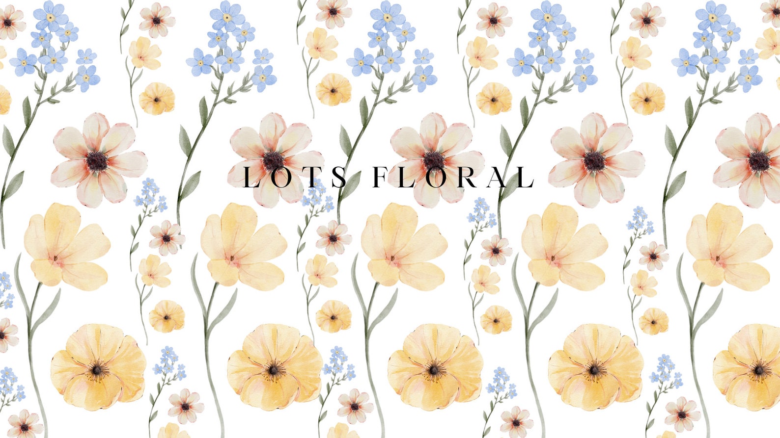 Neutral Flowers Desktop Wallpaper Modern Aesthetic Laptop - Etsy