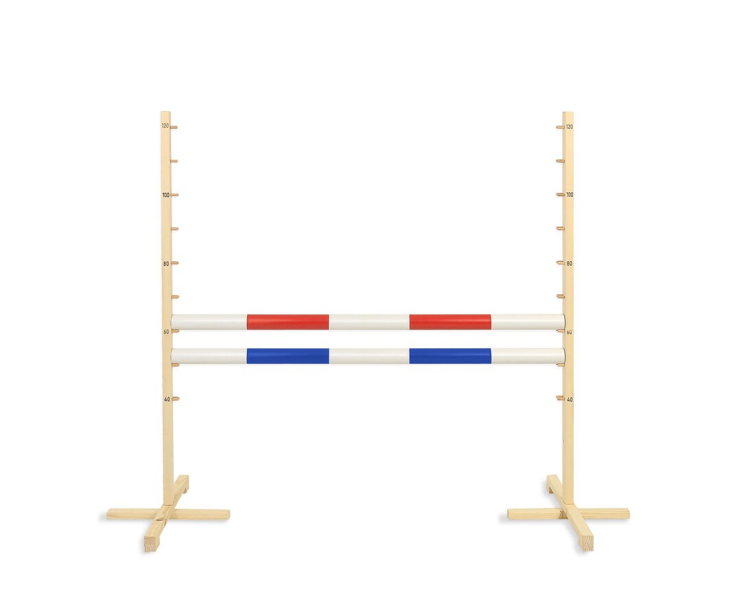 Hobby Horse Obstacles 120 Cm With Two Bars 50 Mm-jumping - Etsy