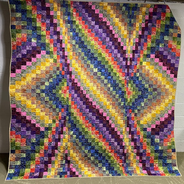 Bargello Quilt - Etsy