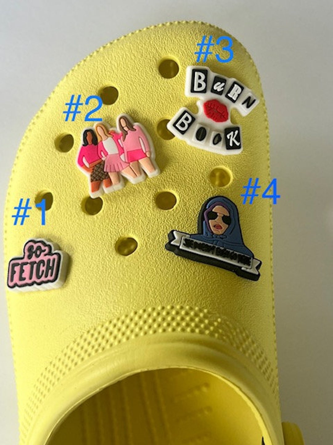 Shoes Croc Mean Girls Movie - Etsy