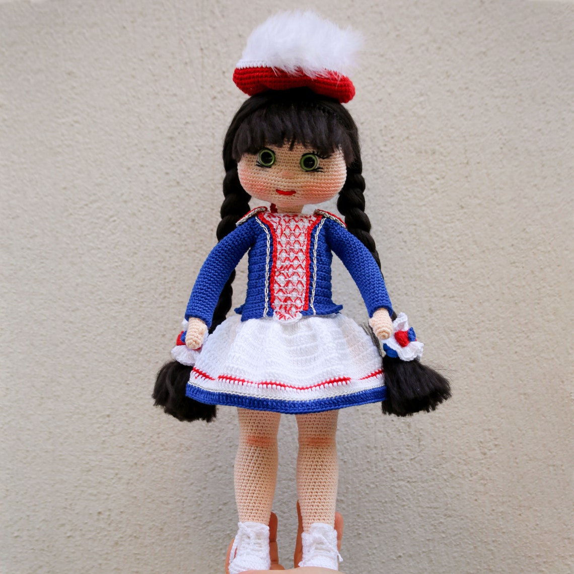 Amigurumi Guard Dance, Handmade Crochet Show Dance Doll, Custom ...