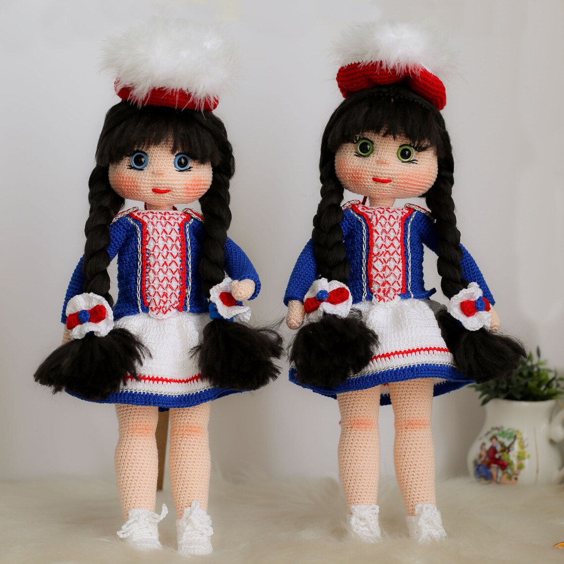 Amigurumi Guard Dance, Handmade Crochet Show Dance Doll, Custom ...