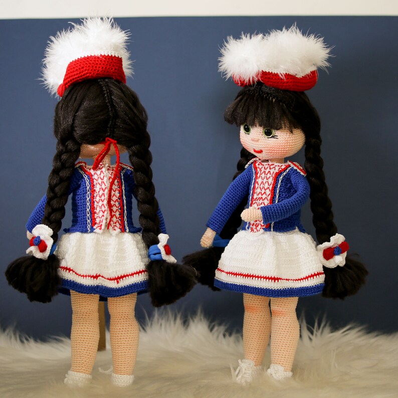 Amigurumi Guard Dance, Handmade Crochet Show Dance Doll, Custom ...