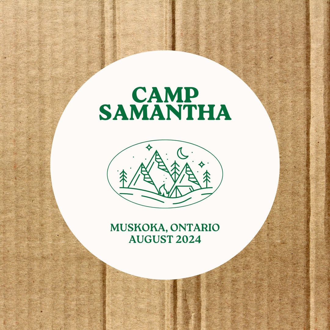 Camp Bachelorette Stickers, Camp Themed Bachelorette, Bachelorette ...