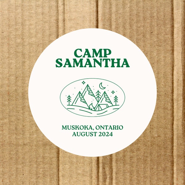 Camp Bachelorette Stickers - Etsy