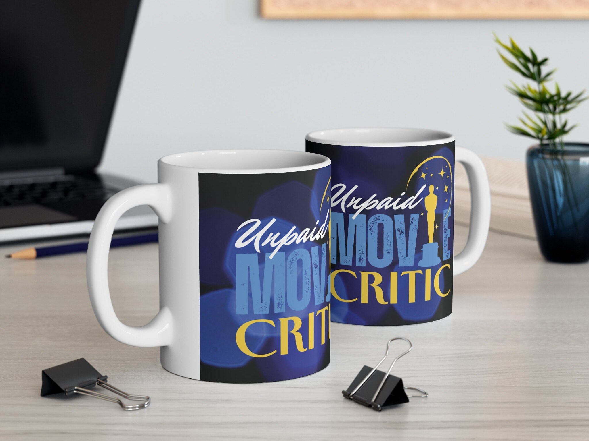 Unpaid Movie Critic Mug Movie Buff Gift Movie Night - Etsy