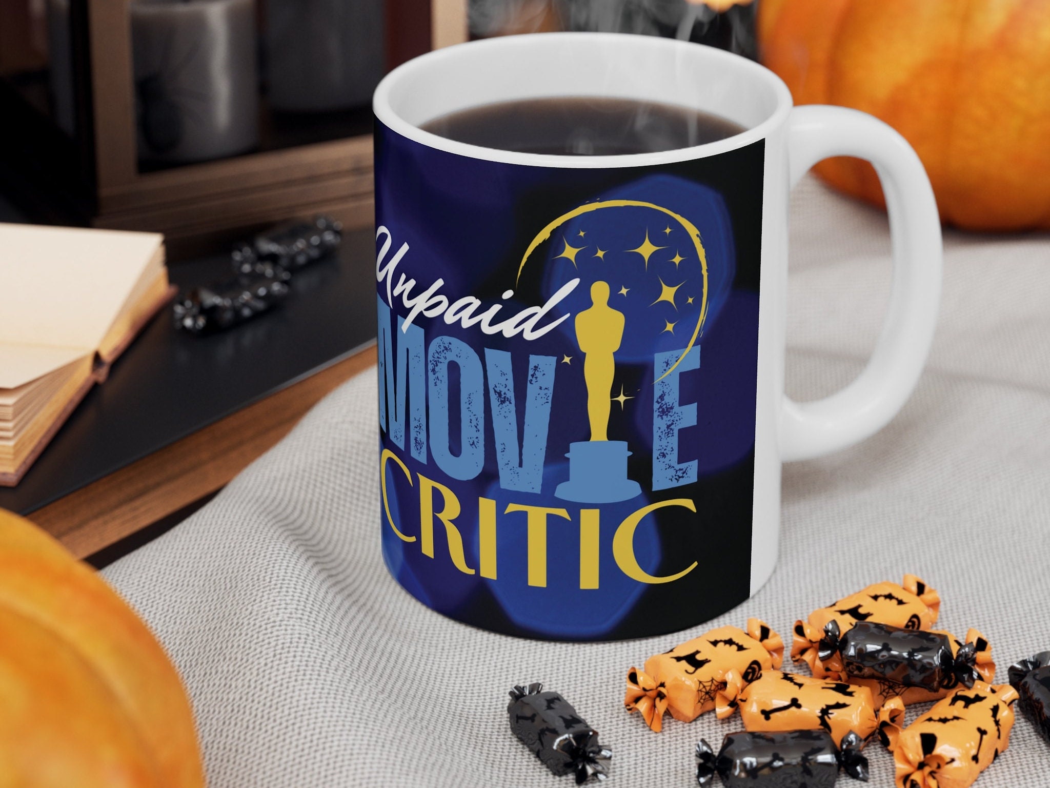 Unpaid Movie Critic Mug Movie Buff Gift Movie Night - Etsy
