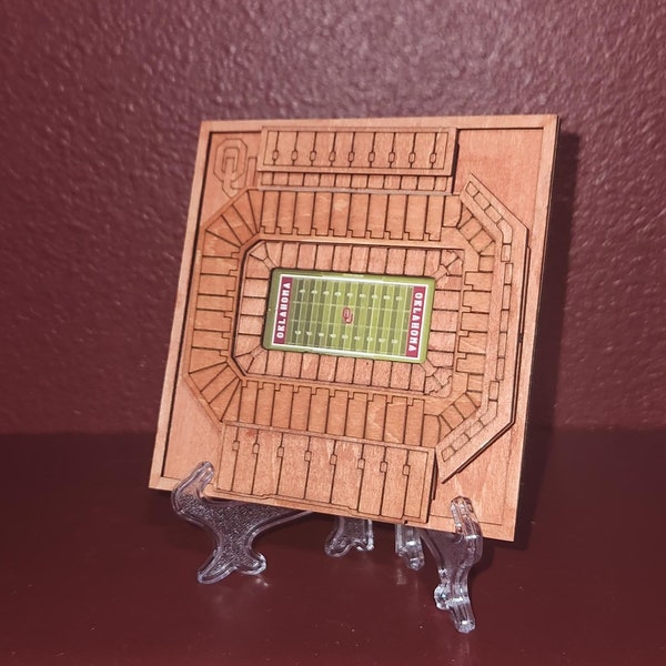 Laser 3d Stadium - Etsy