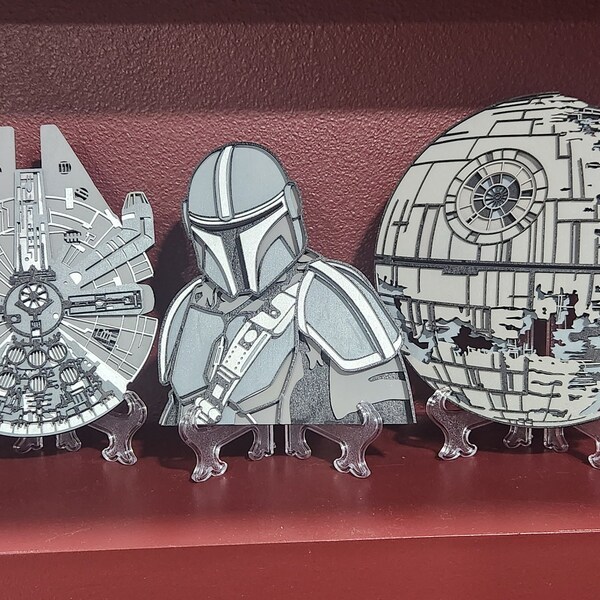 Laser Cut Millennium Falcon - Etsy