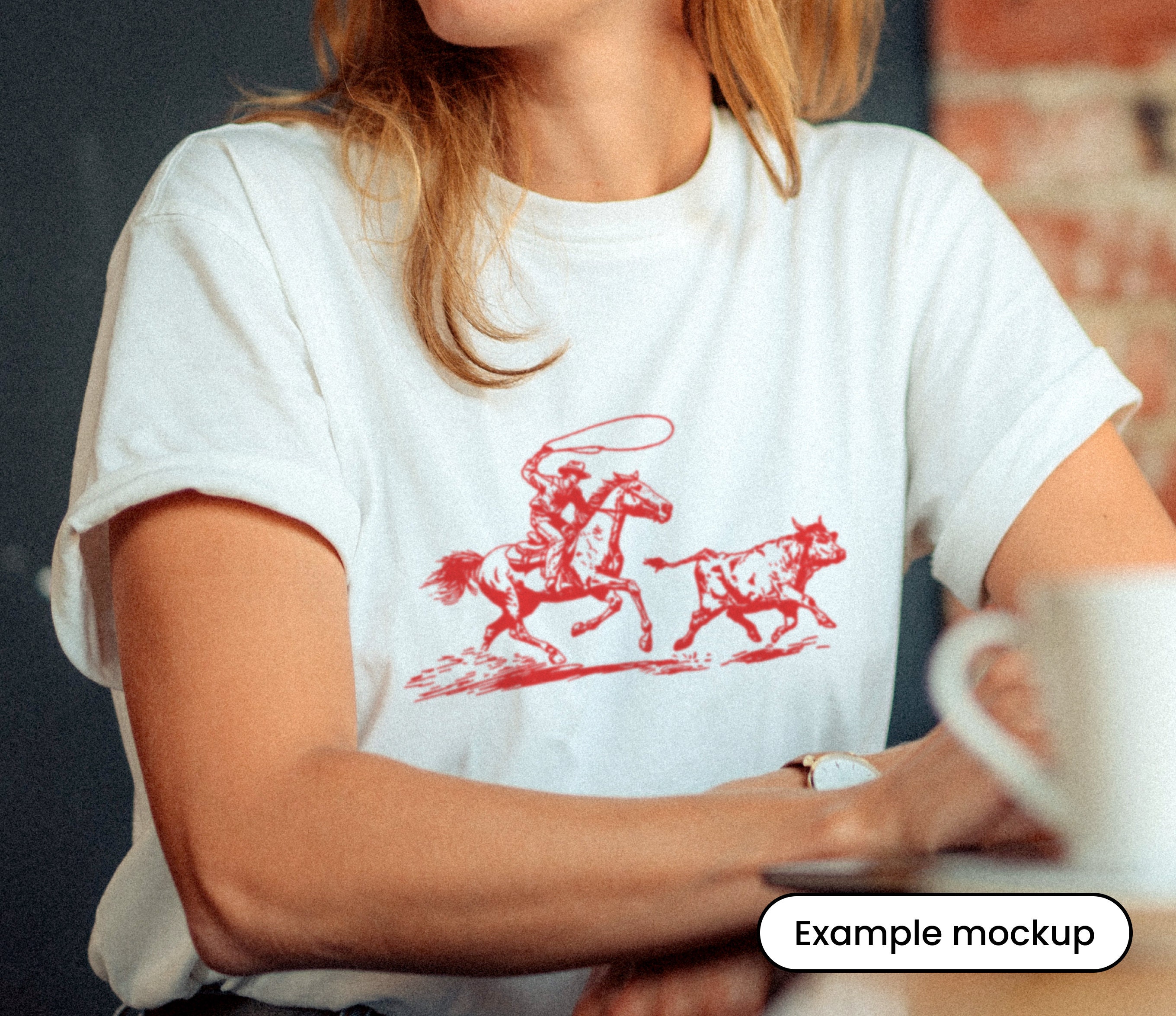 Cattle Wrangler Svg, Vintage Cowboy, Retro Bull Lasso Png, Western ...