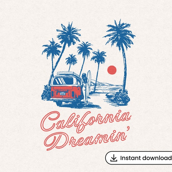 California Graphic Tee - Etsy