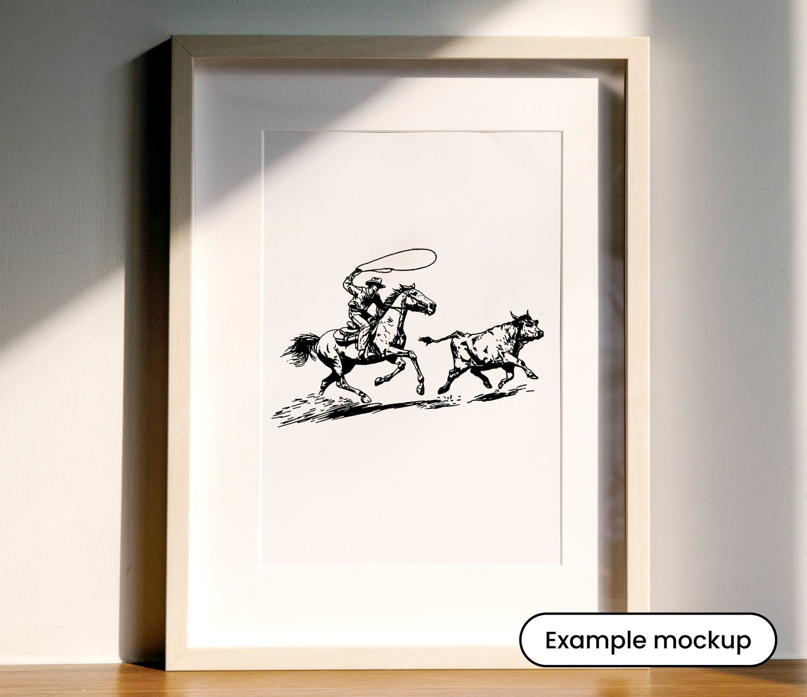 Cattle Wrangler Svg, Vintage Cowboy, Retro Bull Lasso Png, Western ...