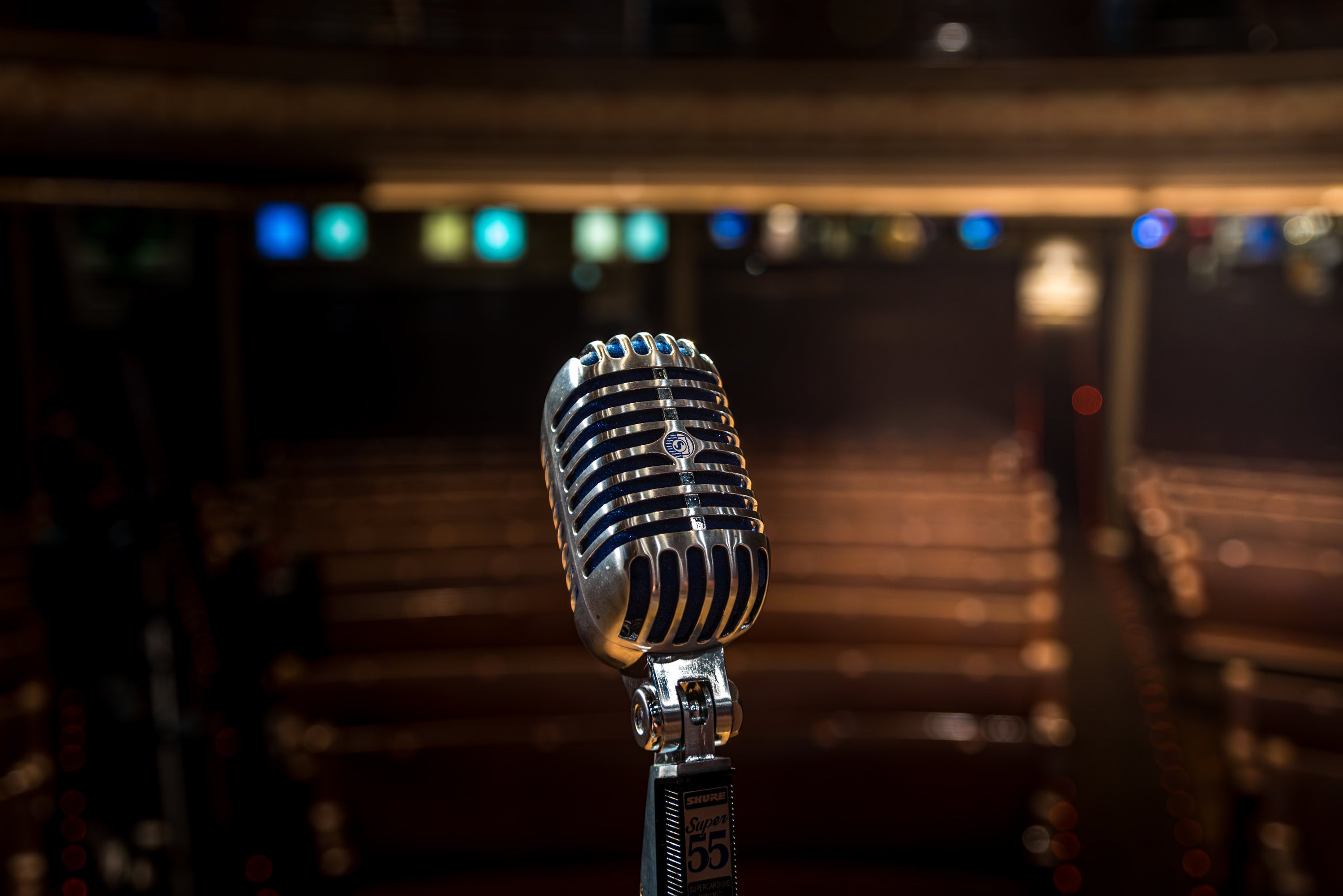 Vintage Microphone Limited Edition Print, Historic Ryman, Music Print ...