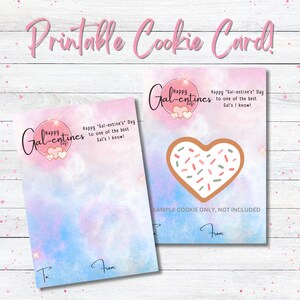 Mini Card - Galentine's Day - Instant Download - Etsy