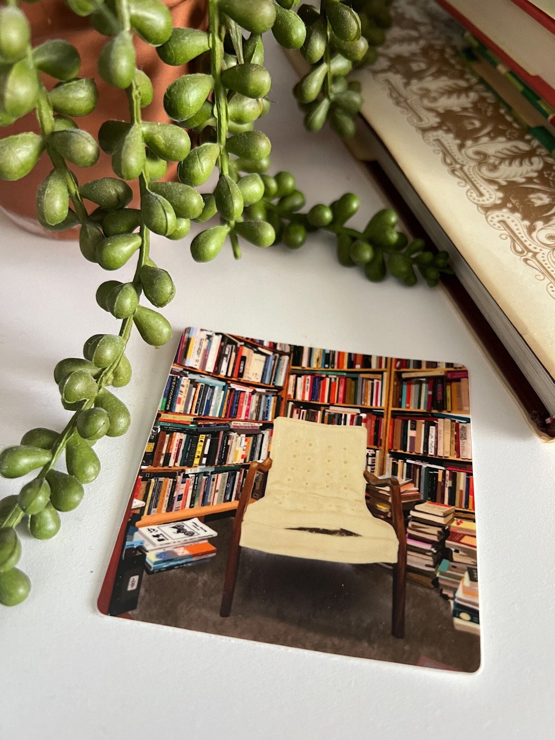 Romy - Book Shelf Sticker - Etsy