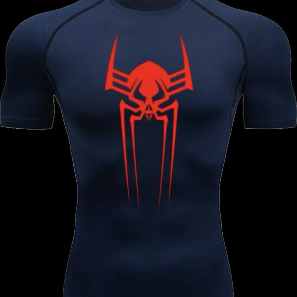 Spider Man Compression Shirt - Etsy
