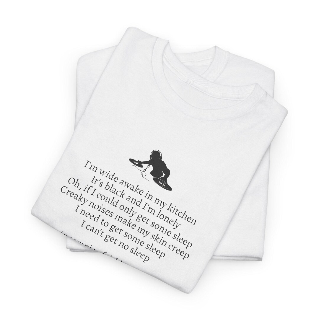 Insomnia, Faithless, 90's Dance Music Lyrics T-shirt, Retro Dance Music ...