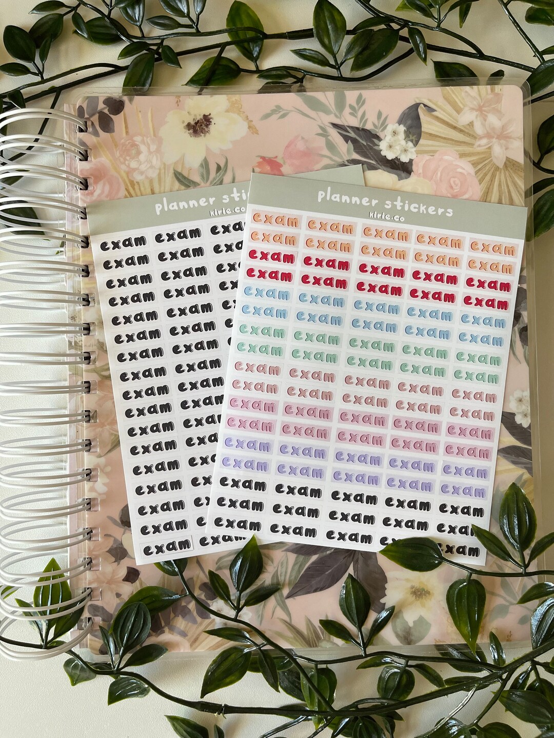 School Planner Stickers, College Planner Stickers, Exam Stickers, 85 ...