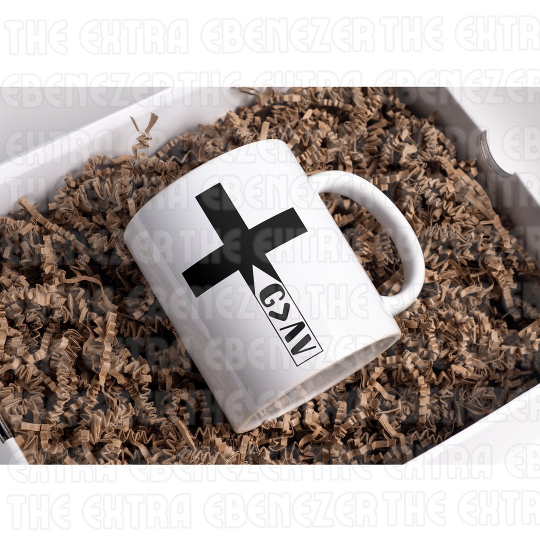 God is Greater Than the Highs and Lows Cross Symbol Digital Image - Etsy