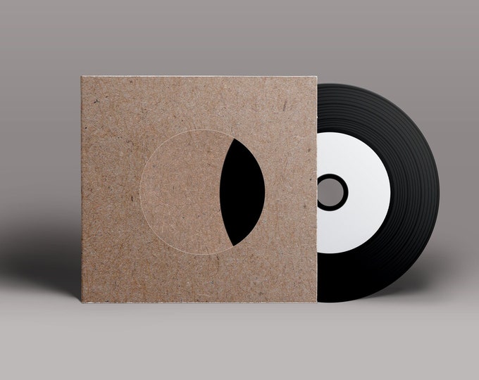 Custom Playlist CD vinyl Record Style With Kraft Sleeve / Mixtape CD up ...