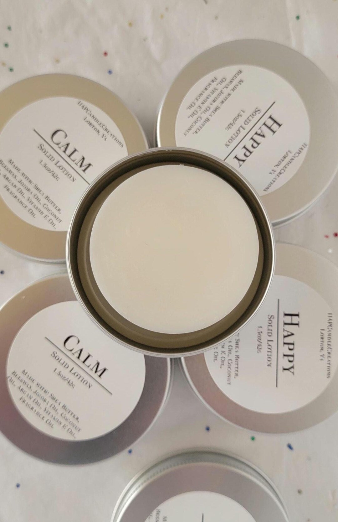 Solid Lotion Bar - Etsy