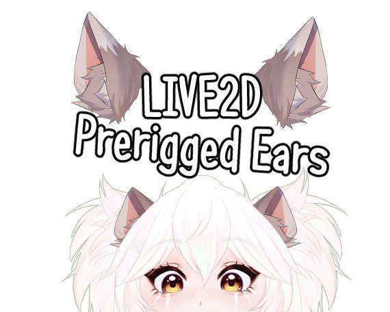 Pre-rigged Live2d Ears for Vtubers! - Etsy