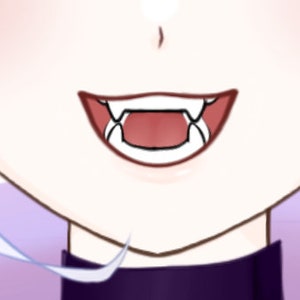 Vtuber Mouth PNG - Inside and Out - Asset - Etsy
