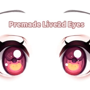 Rigged Eyes for Live2d Models - Etsy