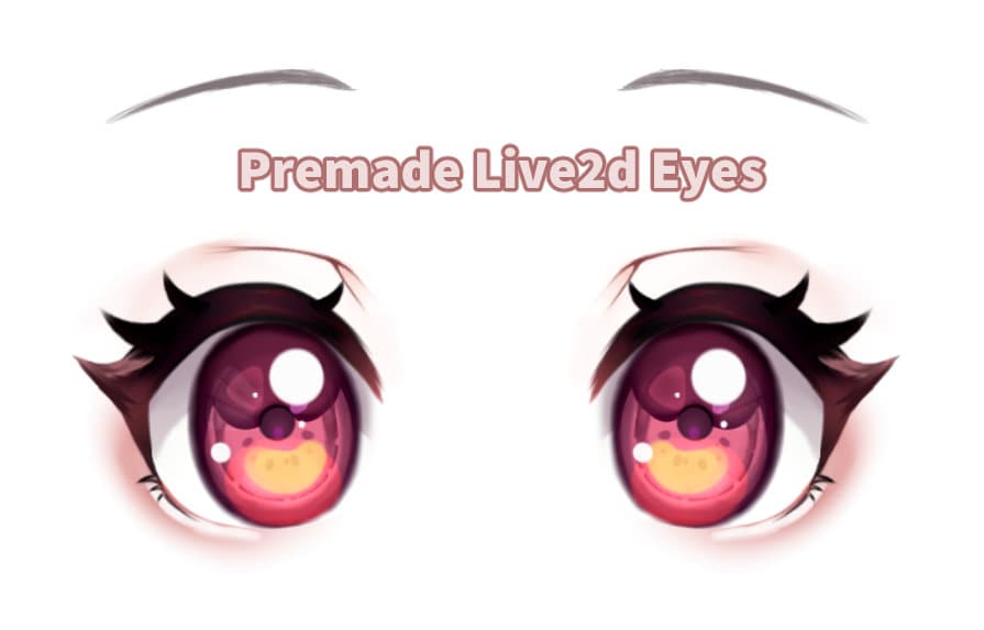 Rigged Eyes for Live2d Models - Etsy