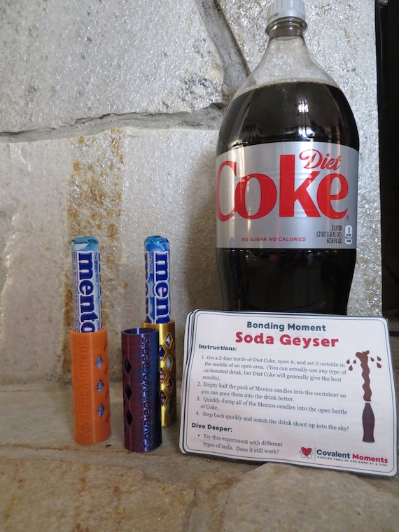 Diet Coke And Mentos Science Experiment Fun Science Experiments